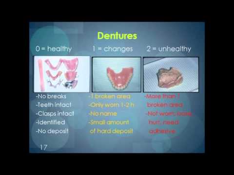 Series 3 Oral Health Assessment Tool OHAT July 2012