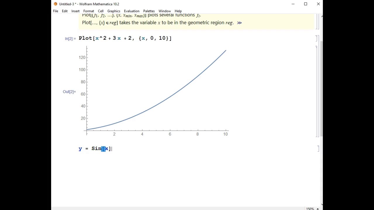 Using Mathematica to Plot