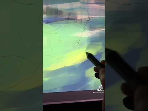 Painting Water Process Short! 🌊