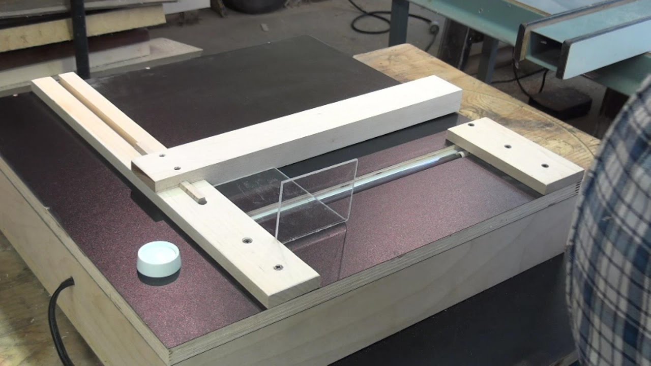 Building a Acrylic Bending Table