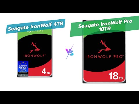 💾 Seagate IronWolf 4TB vs 18TB HDD 📊 / Best NAS Drives Comparison