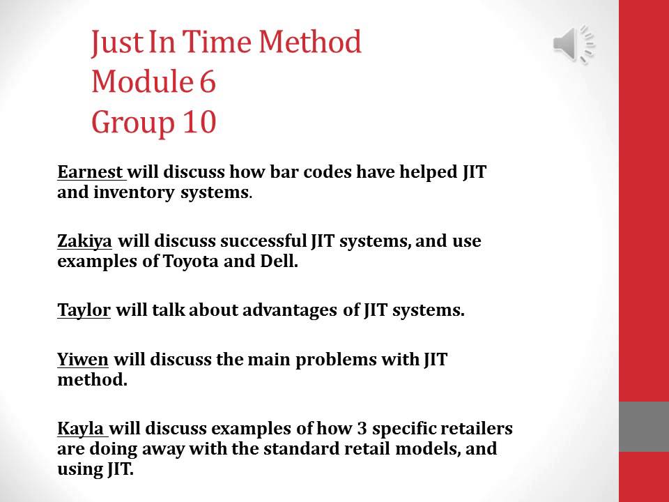 JIT INTRO PPT