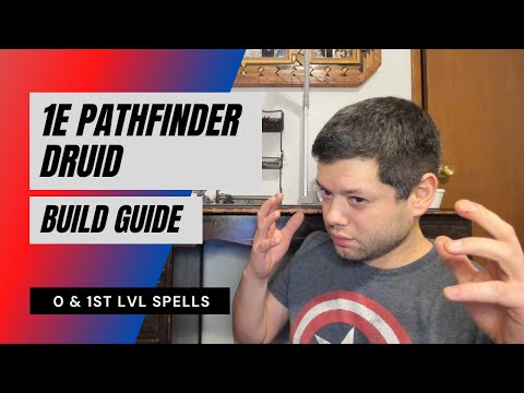 1E Pathfinder Druid - 0 & 1st lvl Spells