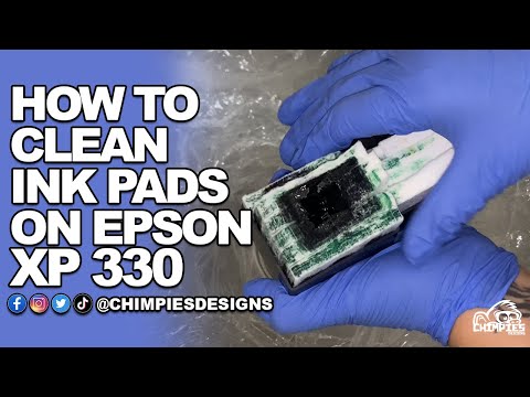 Epson XP 330 Ink Pad Cleaning