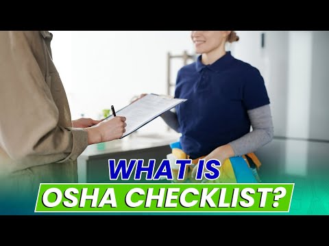 What is OSHA checklist?