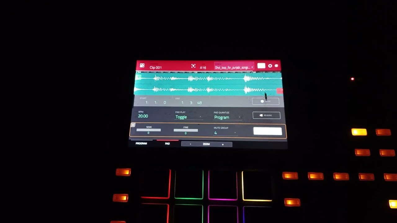 create Clip Programs Mpc One