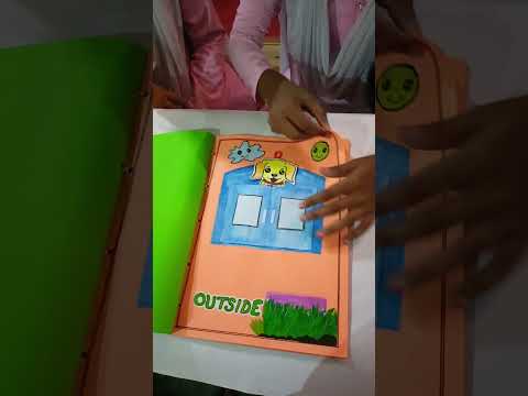 English opposite words with pictures project making । English TLM working model । opposite...