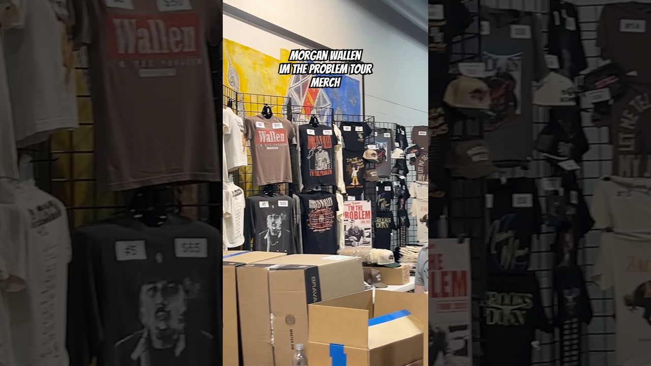 Morgan Wallen Tour Merch #morganwallen #morganwallenconcert #merch #imtheproblem