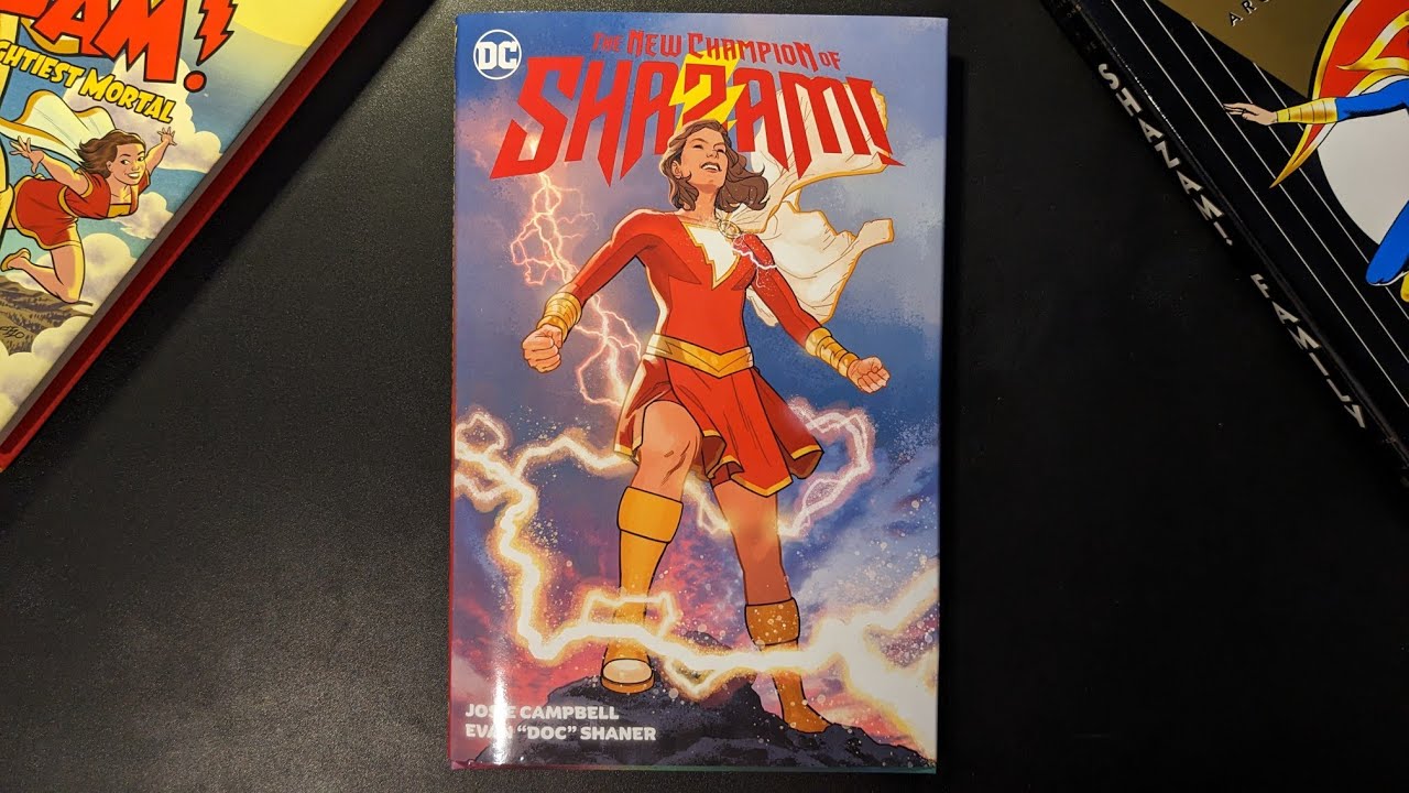 The New Champion of Shazam Hardcover (2023) DC Comics - Josie Campbell, Doc Shaner - Cridical Comics