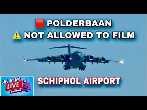 🔴 LIVE: NATO Military Jet Arrivals at Schiphol + ATC | Rare Air Traffic - June 23, 2025