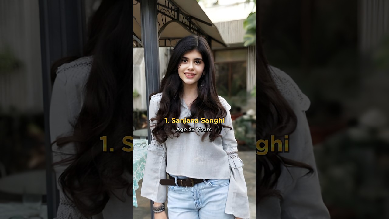 Top 10 Youngest Bollywood Actress Age Under 30 #shorts #bollywood