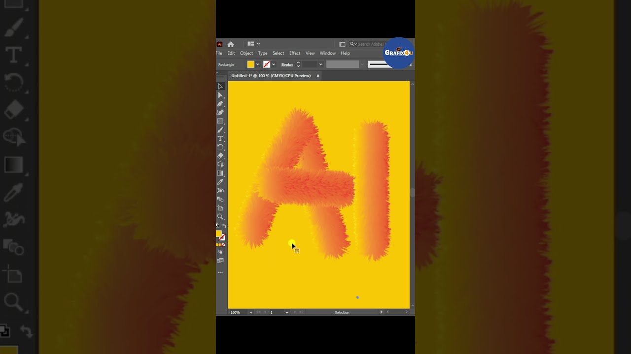 Roughen Effects Adobe illustrator tutorial | AiGrafix4u