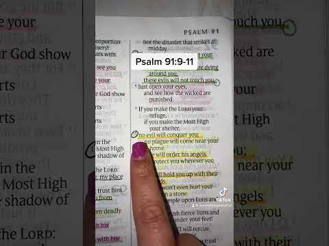 Psalm 91:9-11 Add me on Tik Tok & Instagram! @Destinythewonderful #Destiny #christianbible