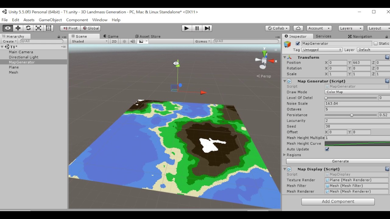 Unity Practice - Procedural 3D Map Generate