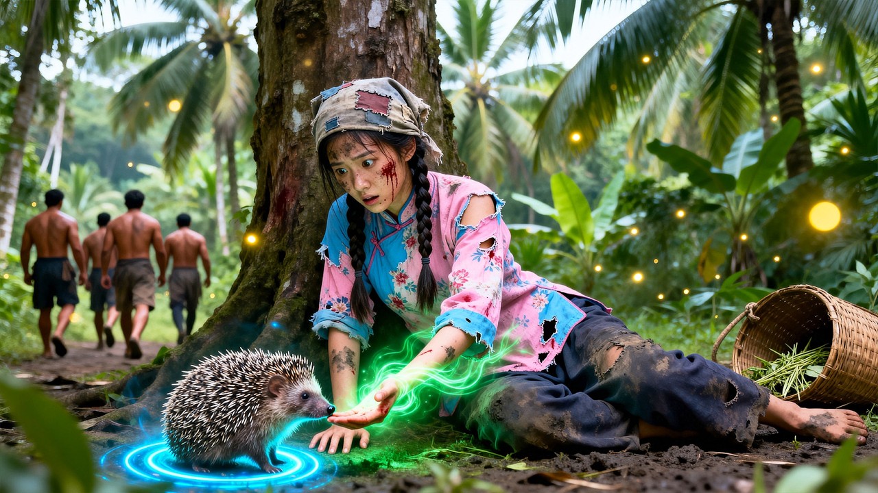 A bullied village girl saves an injured hedgehog, a god in disguise, who grants her power!