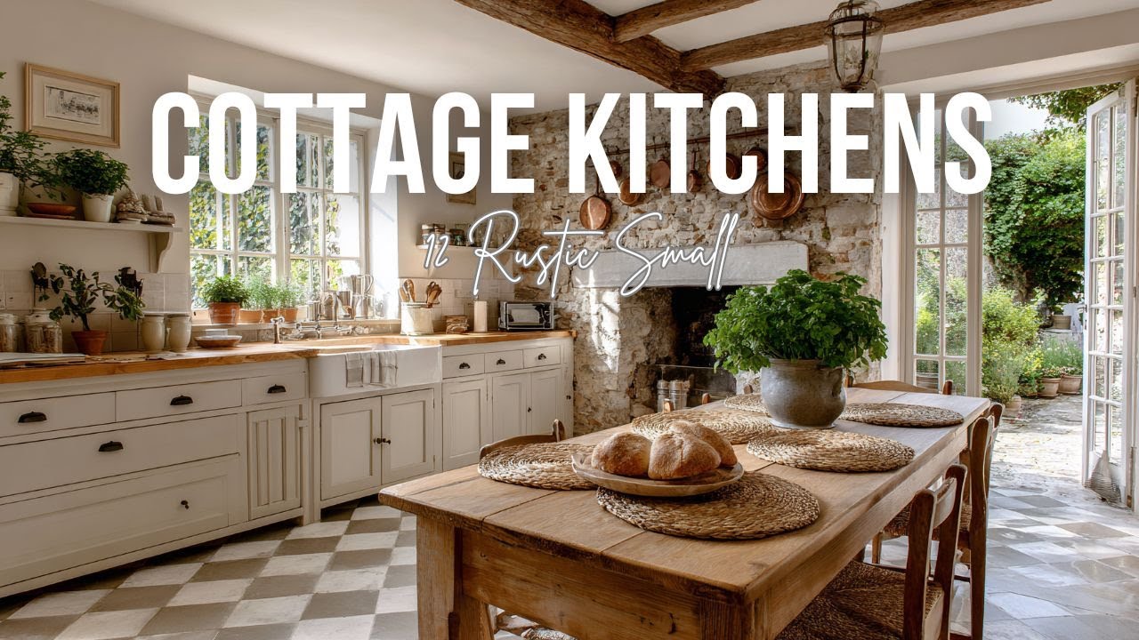 12 Rustic Small Cottage Kitchens That Feel Cozy, Simple, and Welcoming