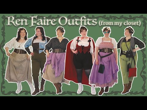 Shopping My Closet for Renaissance Faire Outfits | Styling Historical & Fantasy Inspired Clothes