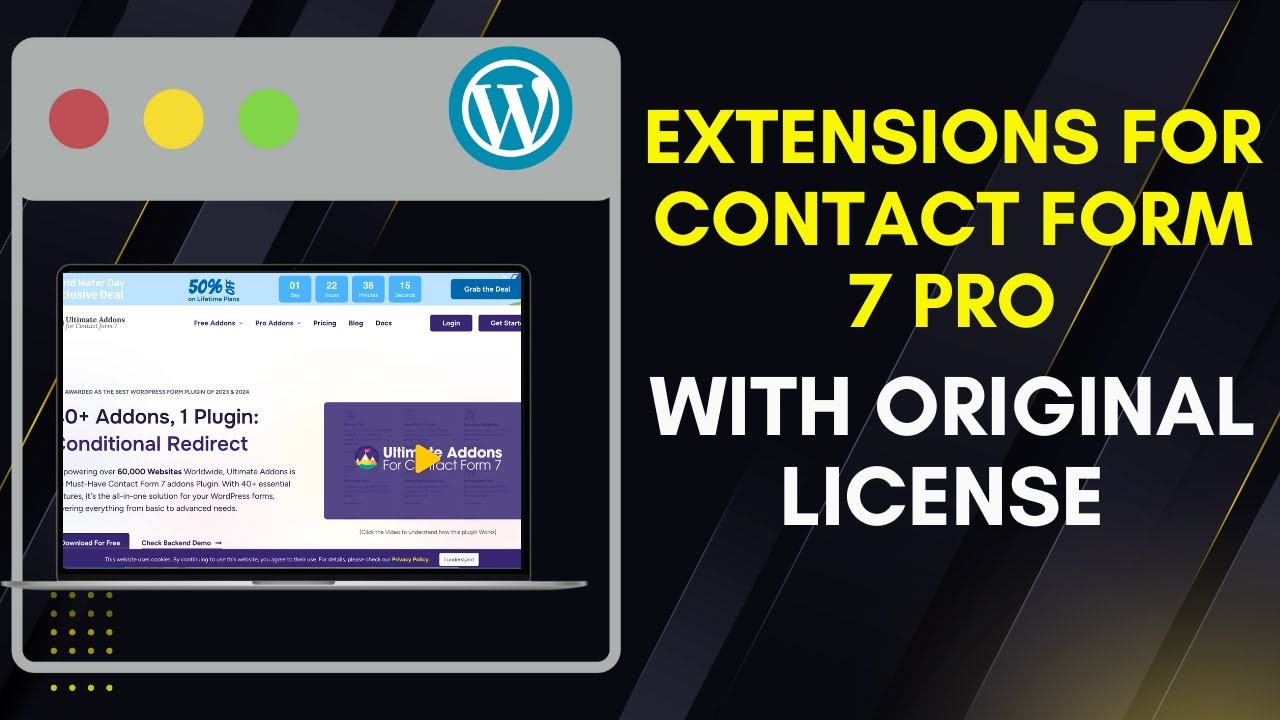 Download Extensions For Contact Form 7 Pro With Lifetime Updates | Premium CF7 Addons With License