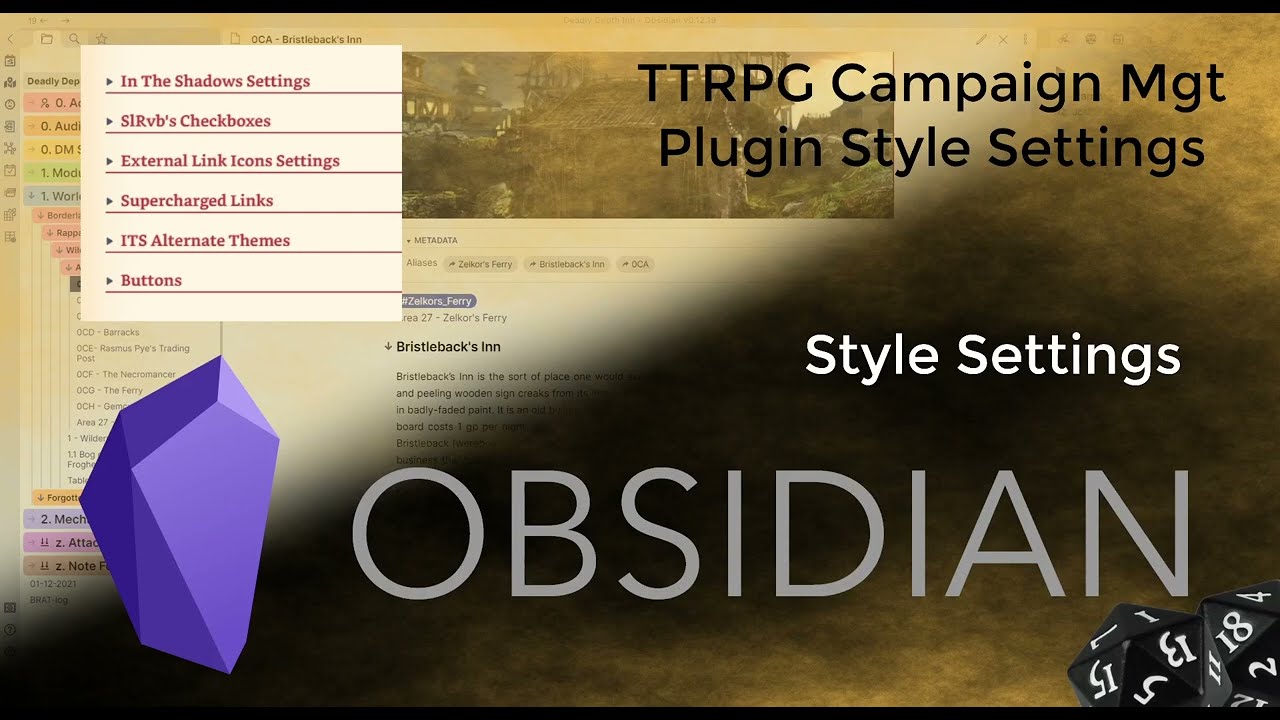 Obsidian - Style Settings