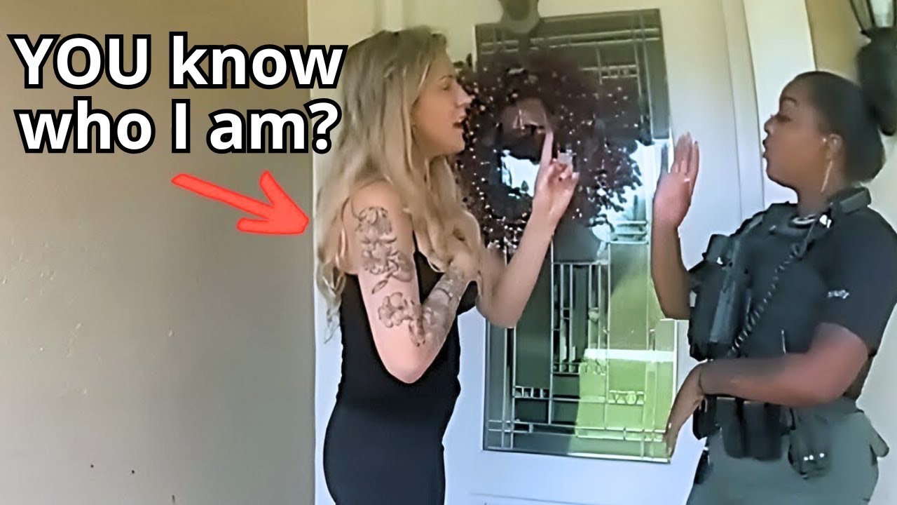When an Entitled Girl Gets Instantly Humbled | Karens Getting Arrested By Police