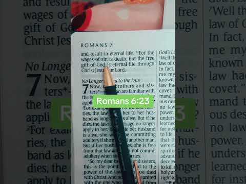 Romans 6:23. Wages of Sin is Death