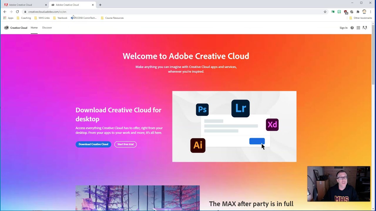 Installing Adobe Creative Cloud Desktop App