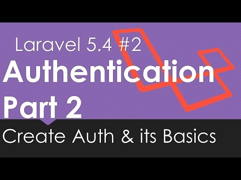 Learn Laravel 5 4 Authentication | Create Auth and Its Basic 2 - Mind Luster