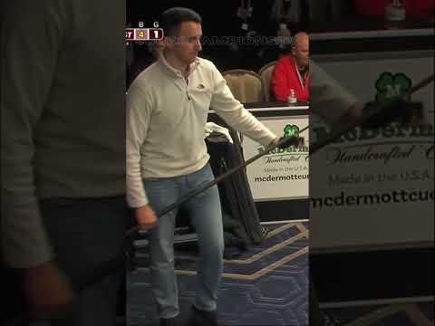Fedor Ghorst UNBELIEVABLE CROSS BANK SHOT Finish On The 8 Ball