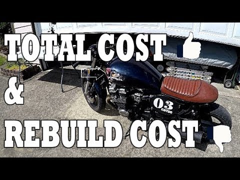 How much does it cost to build a Cafe Racer? | Post Crash Cafe Racer REBUILD COST