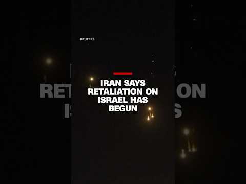 Iran says retaliation on Israel has begun