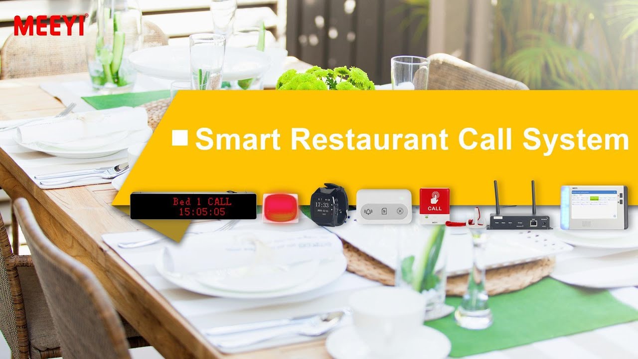 Smart Restaurant Call System - MEEYI
