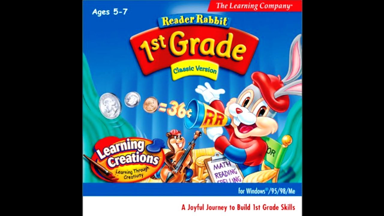 Reader Rabbit: 1st Grade (1997) [PC, Windows] longplay
