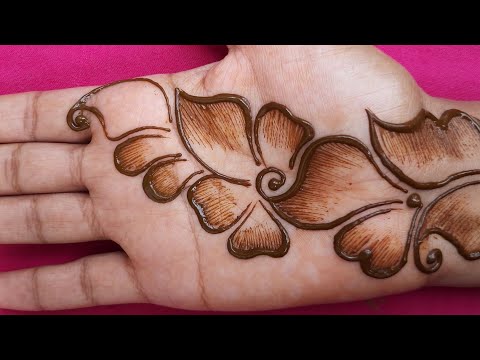 Trending New easy mehndi designs & Arabic shaded mehndi design | beautiful henna mehndi ka design