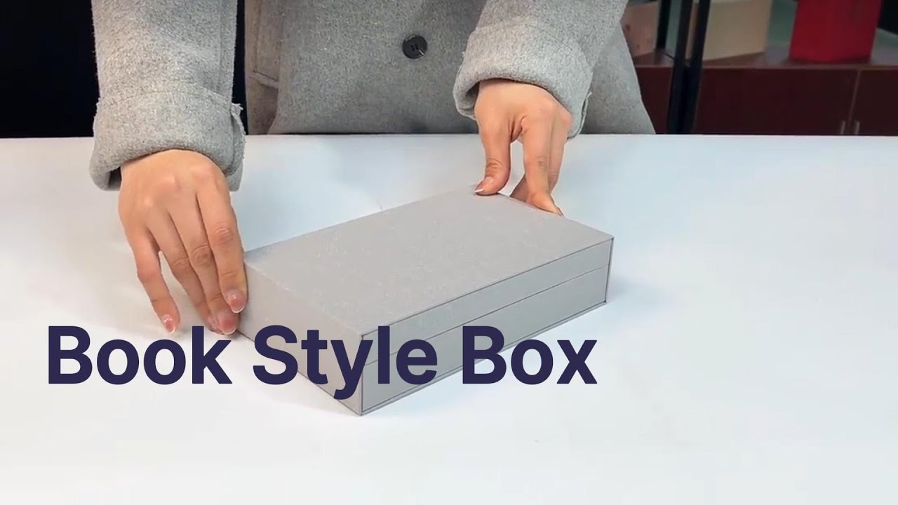 Unboxing the eco-friendly book-style rigid box for teas. #bookstylebox #rigidbox #packaging