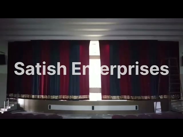 Stage Curtain For Auditoriums - Auditorium Motorised Stage Curtains ...