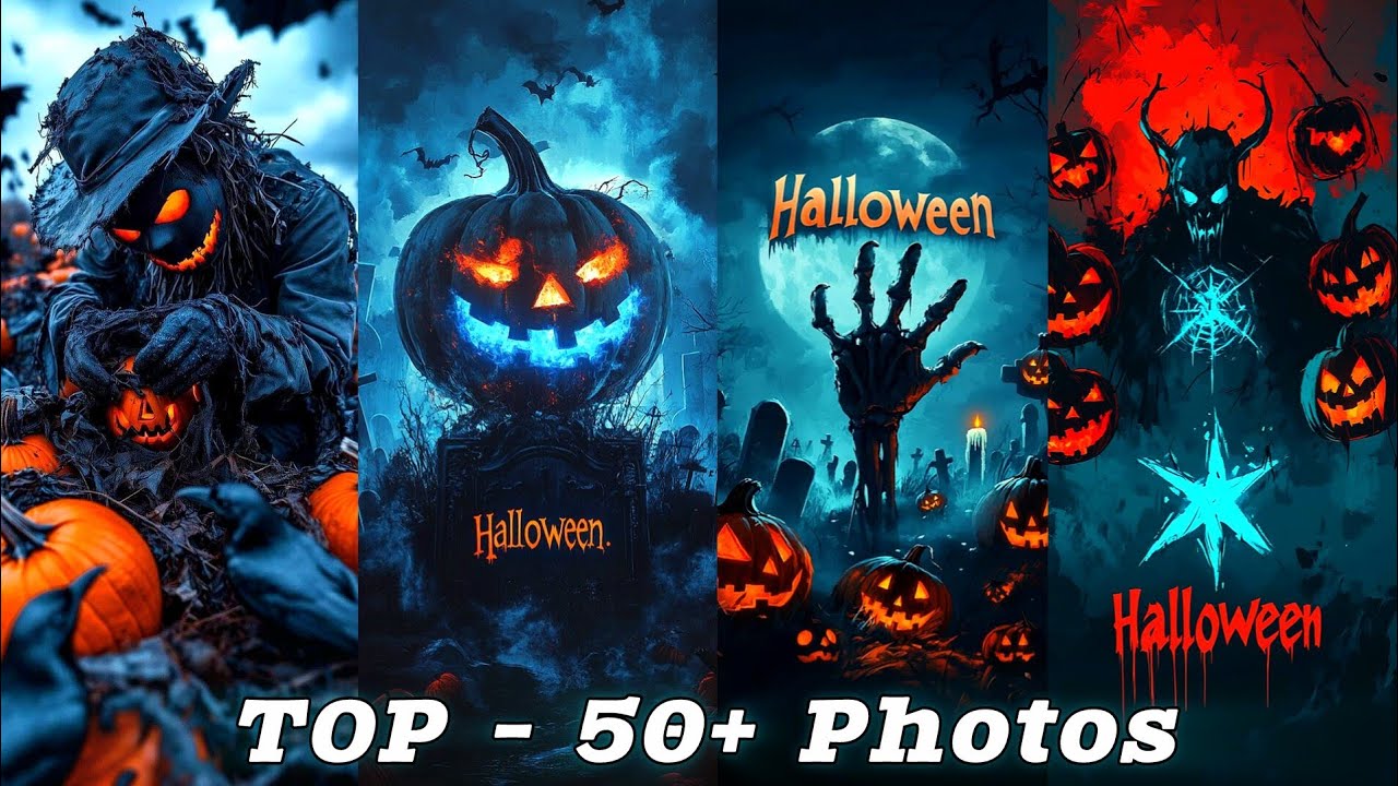 Halloween 4K HD Photos for Social Media | Spooky Collection | Halloween Images for Wallpaper/Status