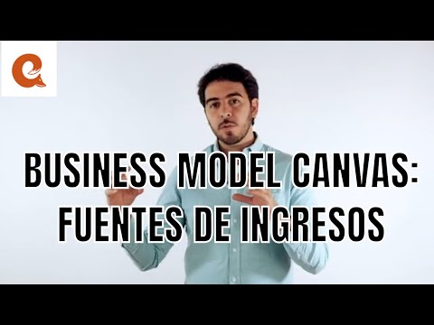 BUSINESS MODEL CANVAS: Fuentes de Ingresos