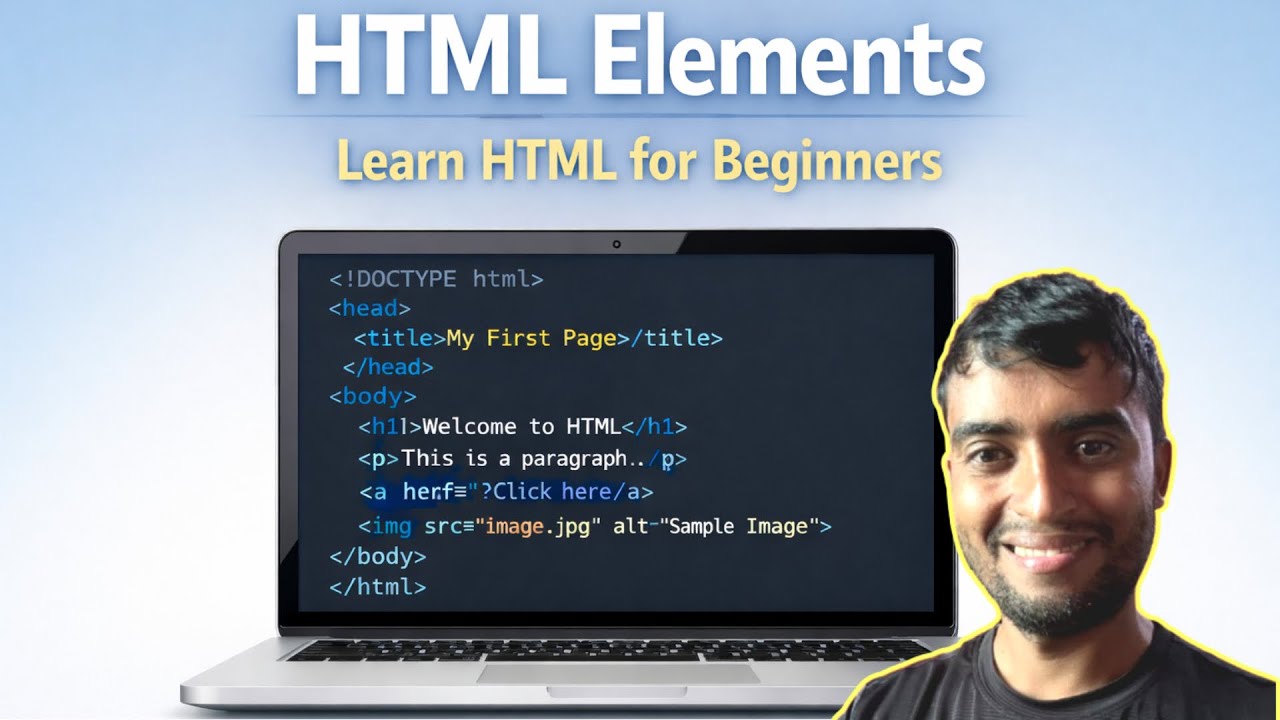 HTML Elements सिक्नुस् | Learn HTML Elements (Beginner Guide)
