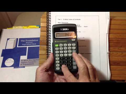 TI30Xa Scientific Calculator Review