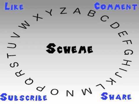 How to Say or Pronounce Scheme
