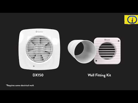 Xpelair Simply Silent DX150 150mm Extractor Fan Standard | Toolstation