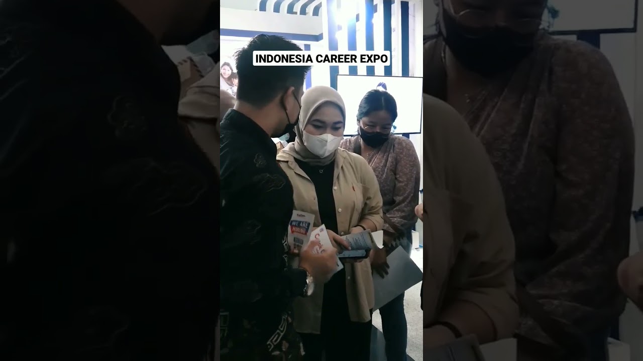 SIAPA YANG KEMARIN KESINI⁉️ INDONESIA CAREER EXPO #shorts #shortvideo #ice # #drama