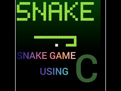 HOW TO MAKE A SNAKE GAME | USING C PROGRAM | C LANGUAGE