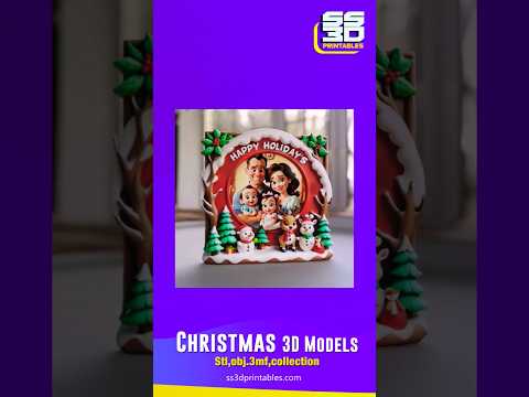 Christmas 3D printable Models stl #music #3dprinting #3dprinting #zbrush #stl #cura #christmasgift