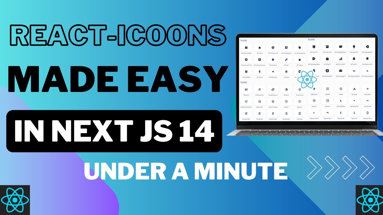 Effortless React Icons Setup in Next.js 14 | Quick Tutorial