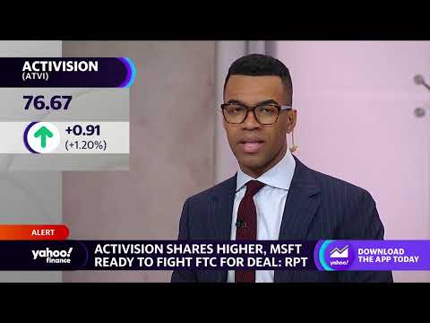 Activision stock rises as Microsoft says it will fight for deal