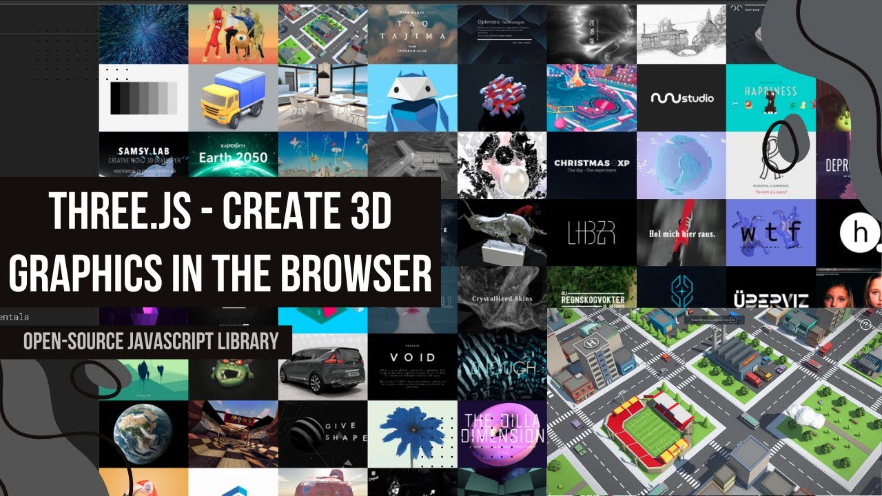 Getting Started with Three.js: Web-Based 3D Graphics| #threejs #webxr #virtualreality