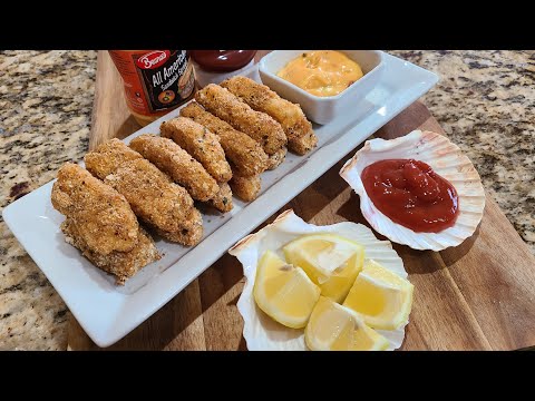Cod fish sticks ! Fish sticks Recipe! Crispy oven baked Fish sticks ! Oven baked fish sticks Recipe!