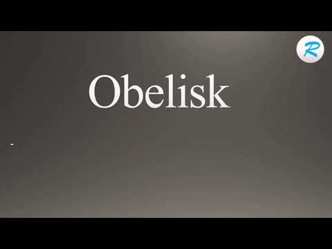 How to pronounce Obelisk