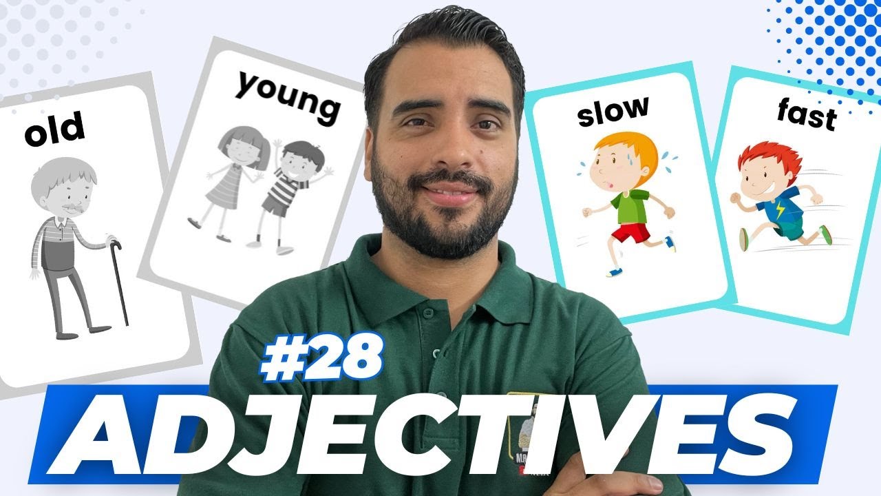 ADJETIVOS en INGLES (ADJECTIVES) REGLAS y EJEMPLOS